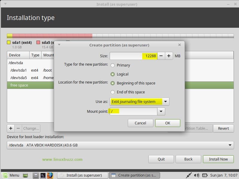 Linux Mint 18 3 Sylvia Mate Installation Guide With Screenshots